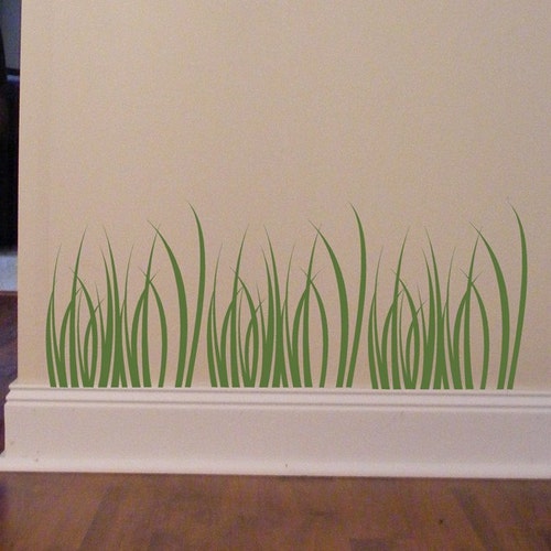 Grass Wall Decal - Etsy