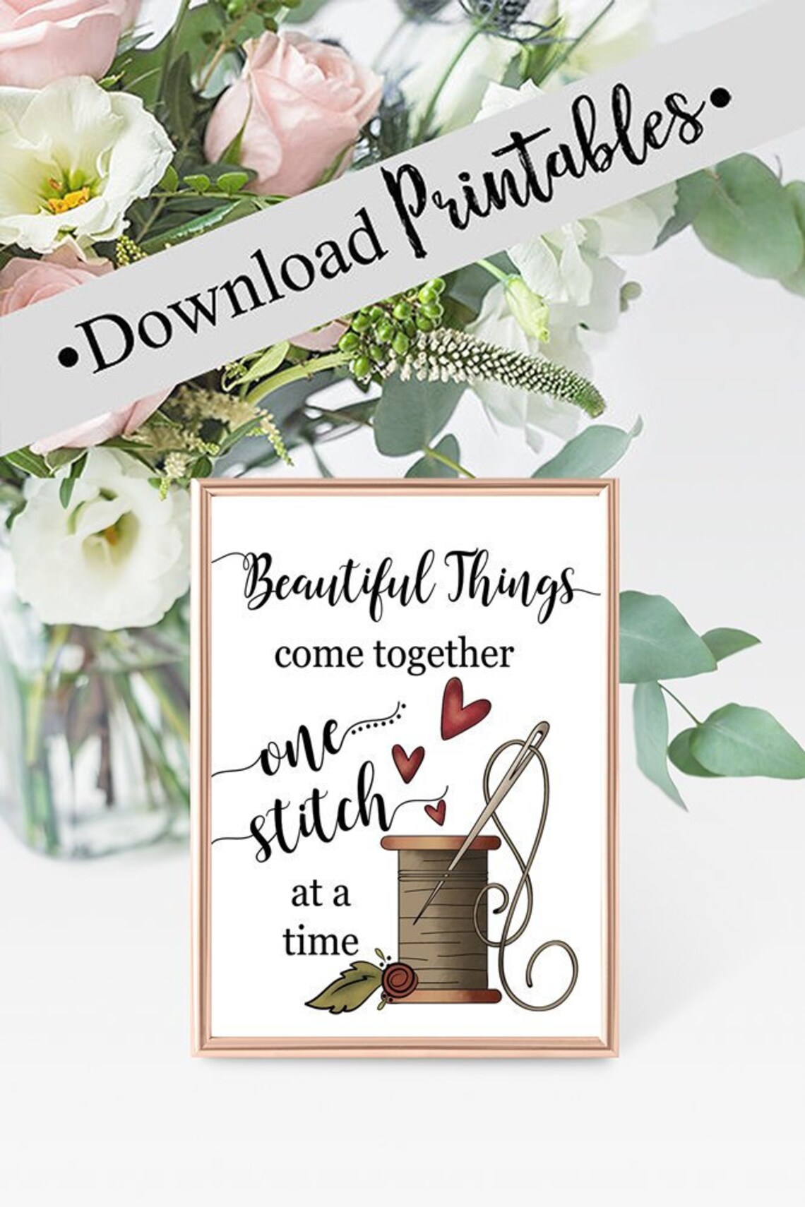 Sewing Printable Craft Room Printable Crafters Gift Print | Etsy