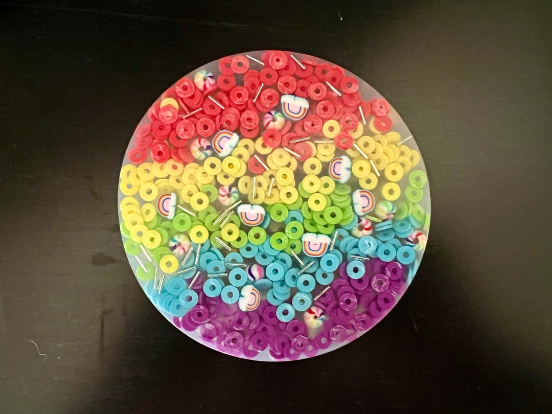 Taste the Rainbow Large 4 Round Picky Pad - Etsy