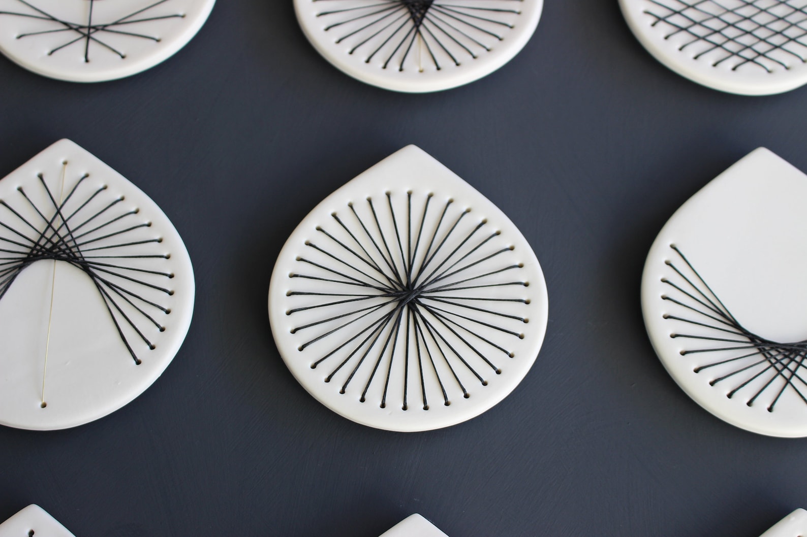 Original Abstract Wall Art Sculpture Unique Set of 9 Hand - Etsy