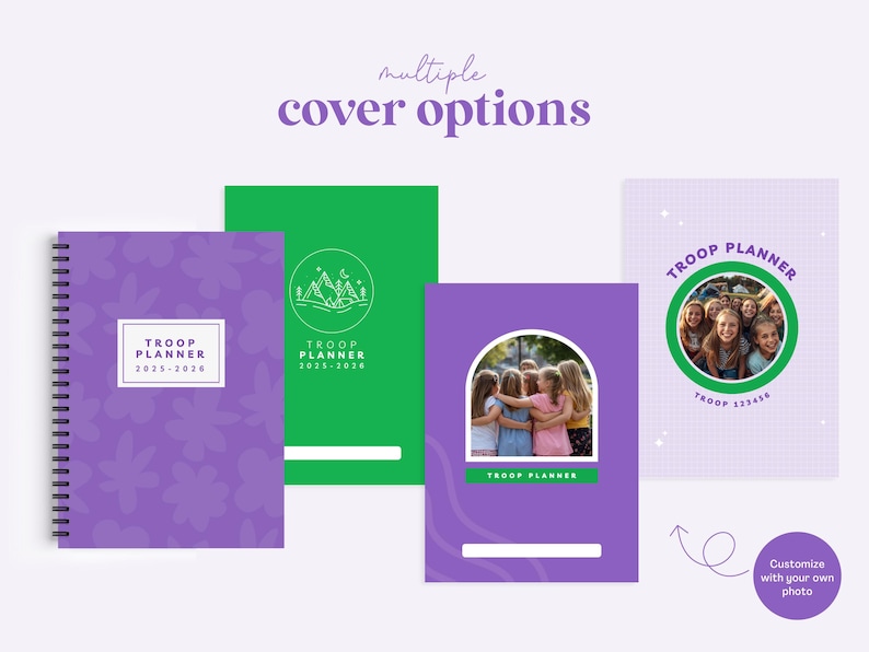 Girl Scout Planner | 8.5 X 11 | Printable | Troop Leader | GS ...