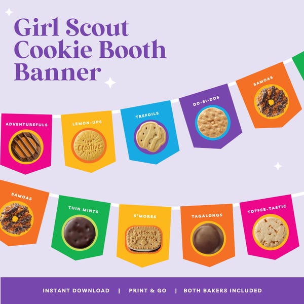 Girl Scout Cookie Booth - Etsy
