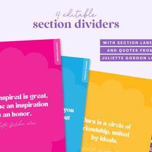 Girl Scout Planner | 8.5 X 11 | Printable | Troop Leader | GS ...
