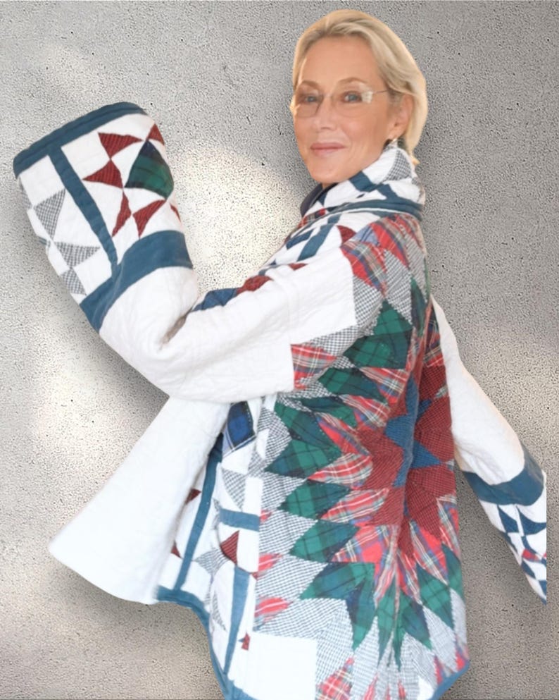 Quilt Jacket Pattern- OSFM- the Abigail - Etsy