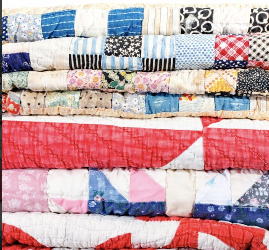 CUSTOM Quilted Jacket YOUR QUILT Handmade Quilted Patchwork Jacket Gift ...