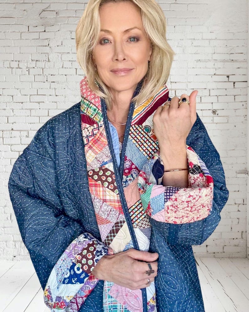 Quilt Jacket Pattern- OSFM- the Abigail - Etsy