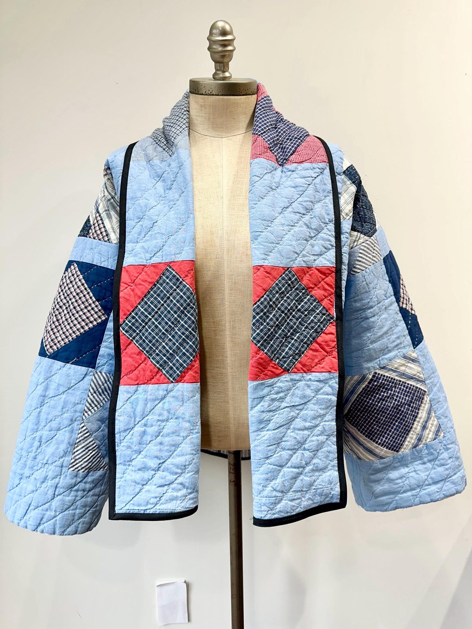 Vintage Quilted Jacket, all Squared Up, Quilt Coats for Women ...