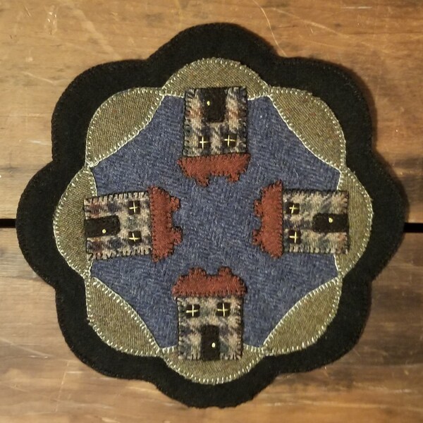 Primitive Candle Mat - Etsy