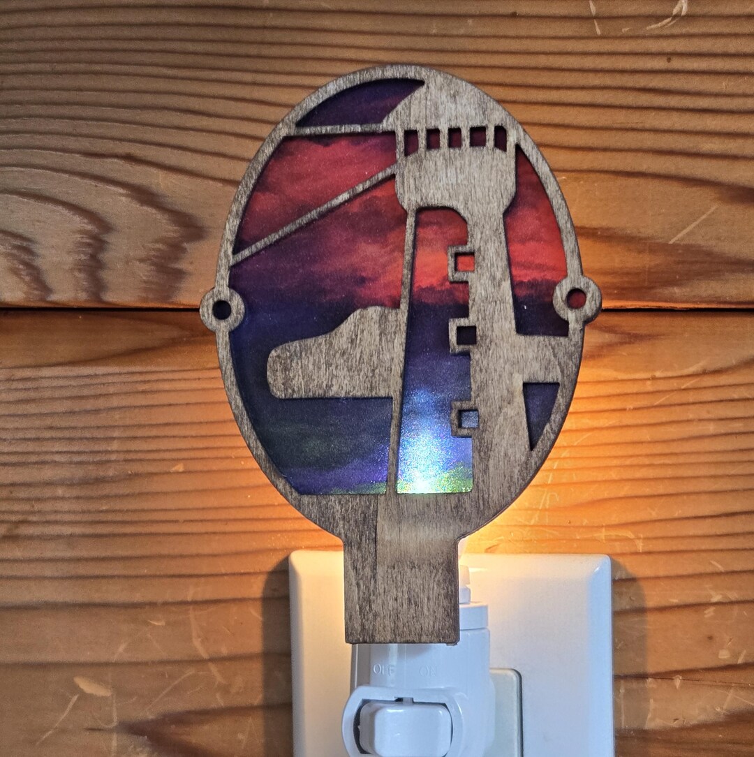 Light House Night Light, Plug in Light, LED Nightlight - Etsy