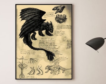 How to Train Your Dragon Poster, How to Train Your Dragon Wall Art ...