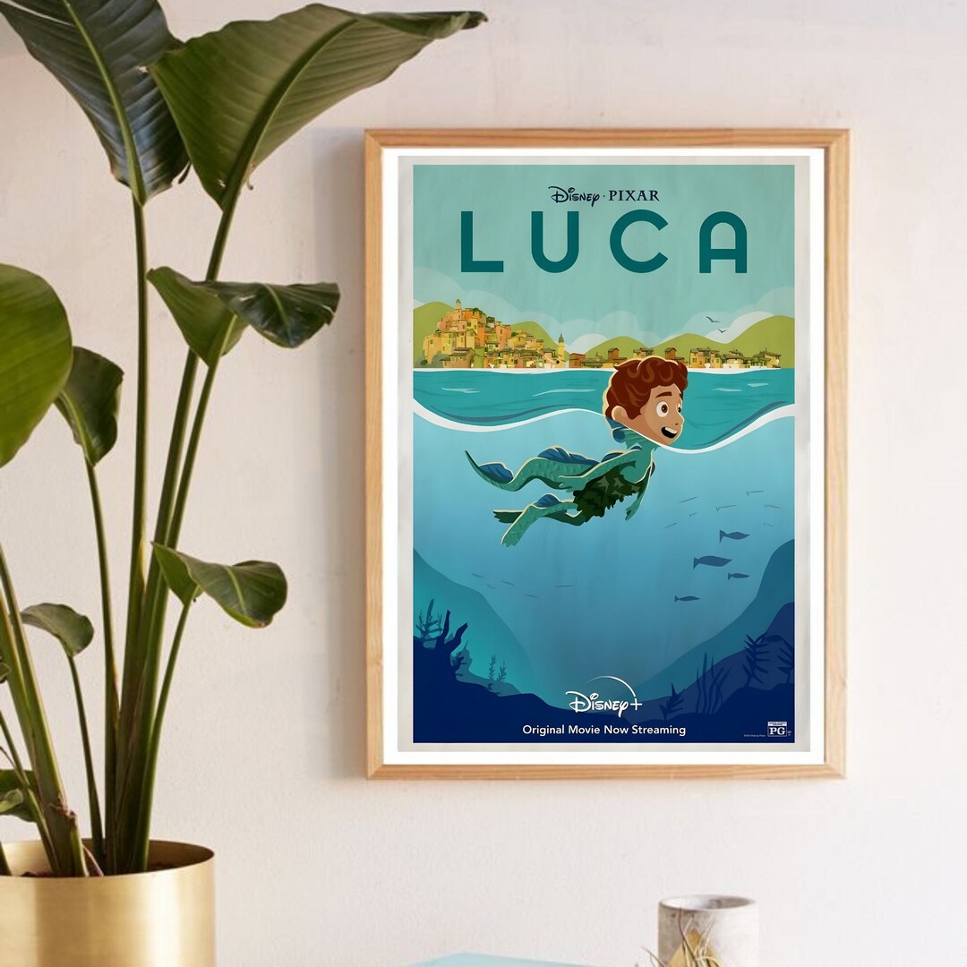 Luca Poster, Luca Movie ,poster, Animation Poster, Digital Download - Etsy