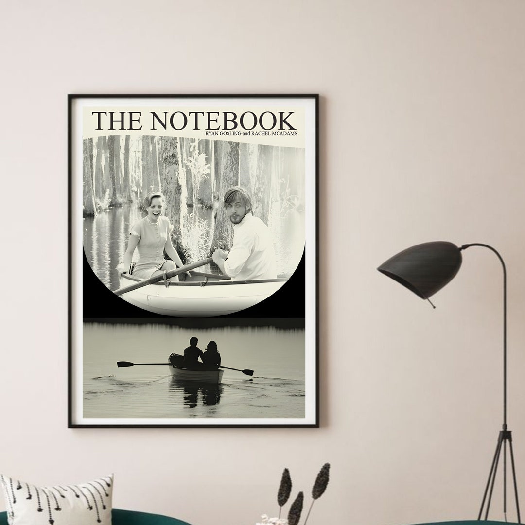 The Notebook Poster, the Notebook Wall Art, Vintage the Notebook Poster ...