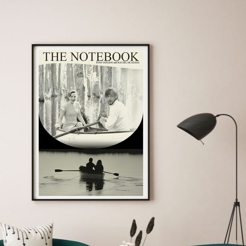 The Notebook Poster, the Notebook Wall Art, Vintage the Notebook Poster ...