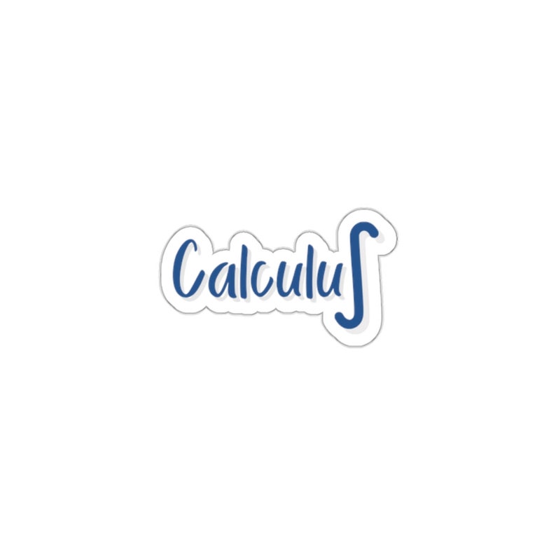 Calculus | Class Stickers - Etsy