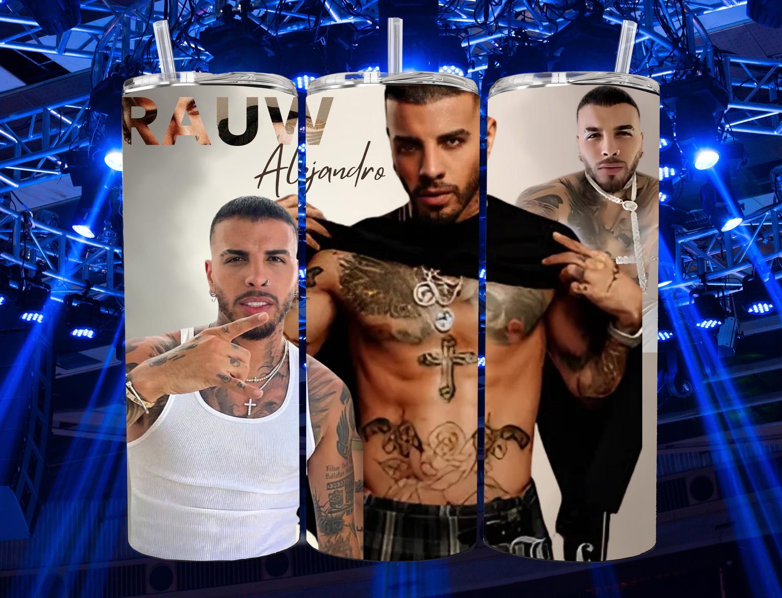 Rauw Alejandro Tumbler Wrap, Rauw Alejandro Merch, Rauw Alejandro Gifts ...
