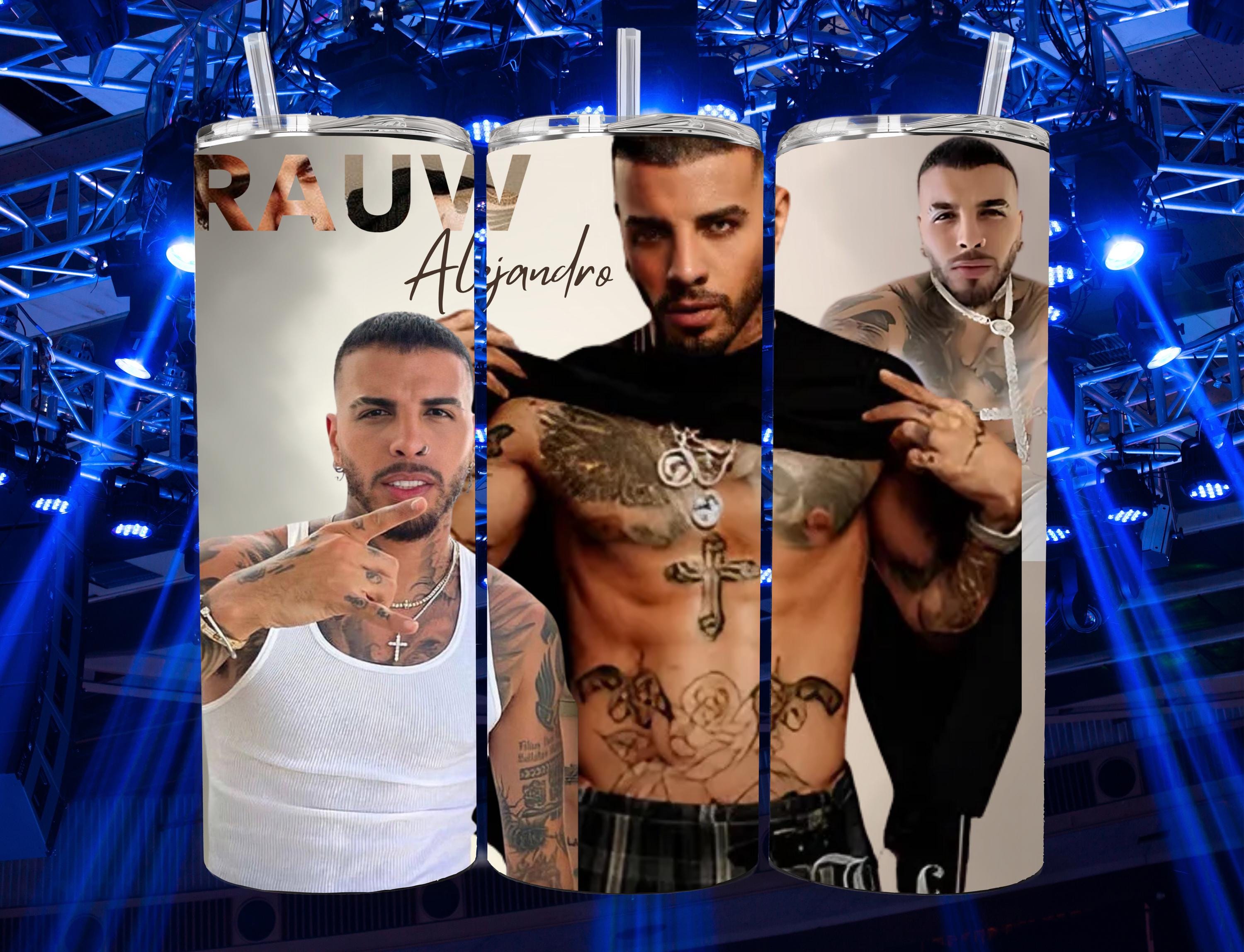 Rauw Alejandro Tumbler Wrap, Rauw Alejandro Merch, Rauw Alejandro Gifts ...