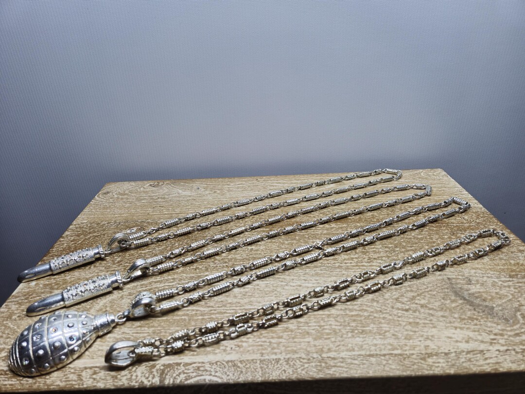 Neck Chains With a Grenade and Two Bullets - Etsy