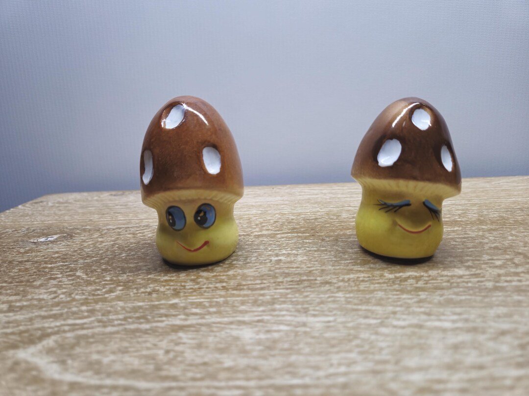Porcelain Salt and Pepper Shaker Figurines - Etsy