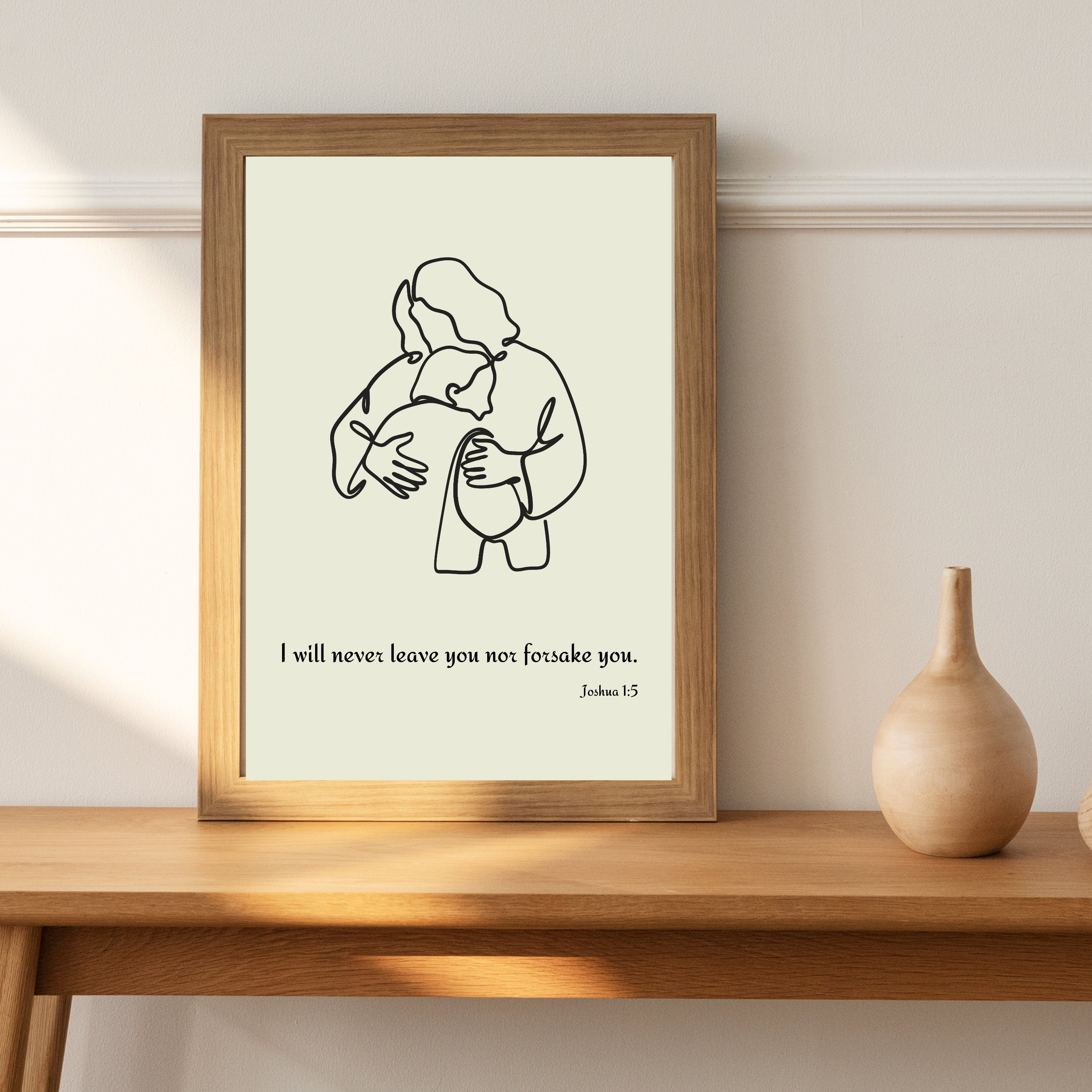 Modern Christian Art, Christian Home Decor, Digital Art Download ...