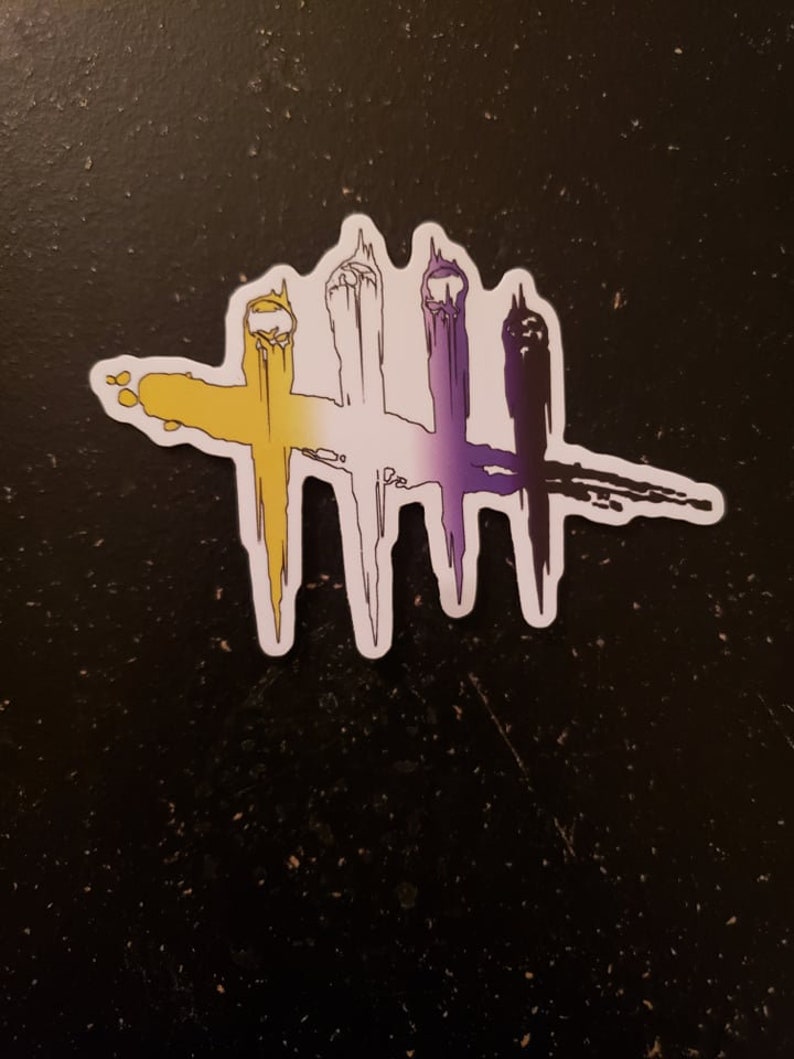 Dead by Daylight Pride Flag Stickers charity - Etsy Australia