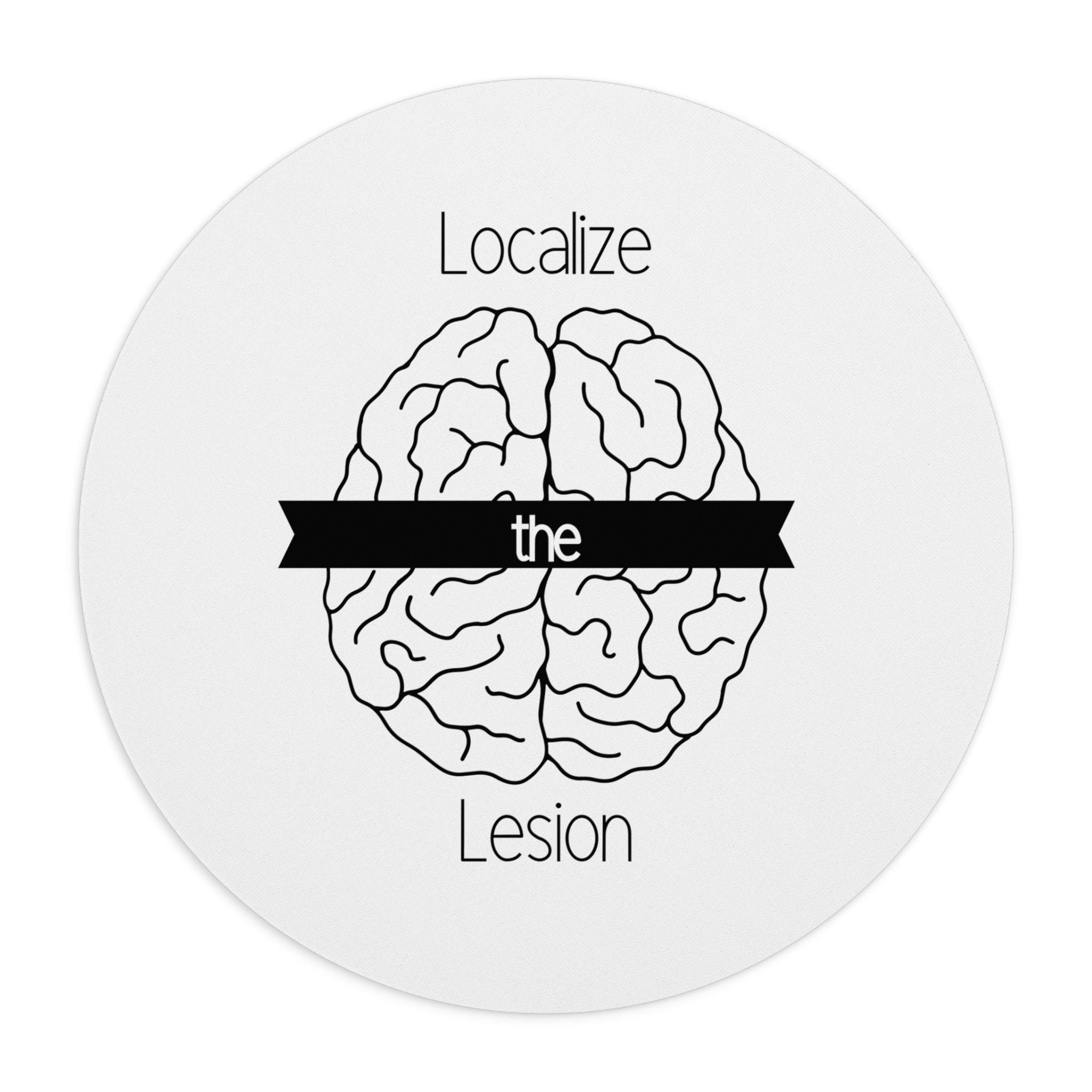 Localize the Lesion, Neurology, Mouse Pad - Etsy