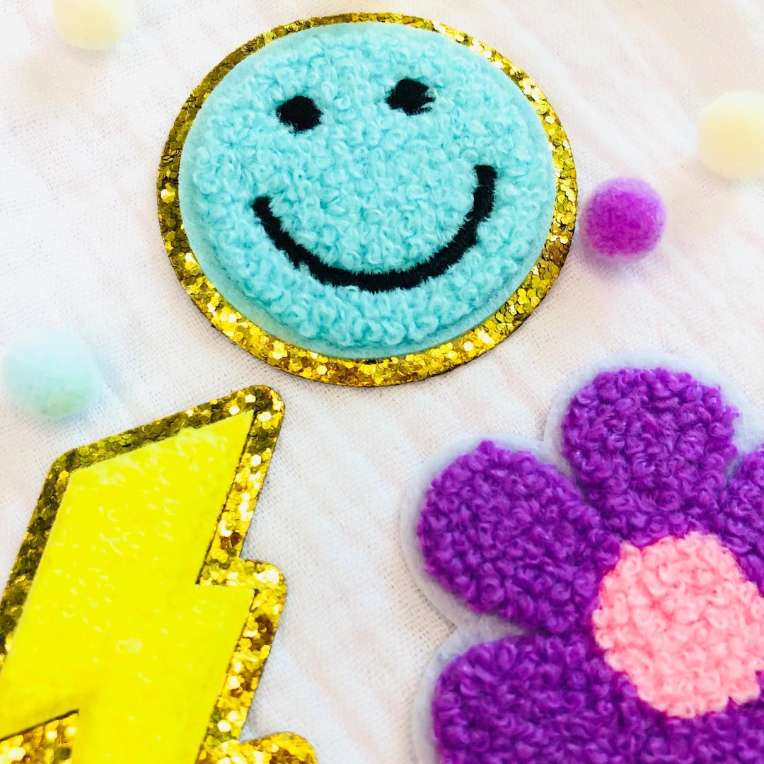 Iron-on Patches Made of Terry Cloth-set of 3-party Bag-children's ...