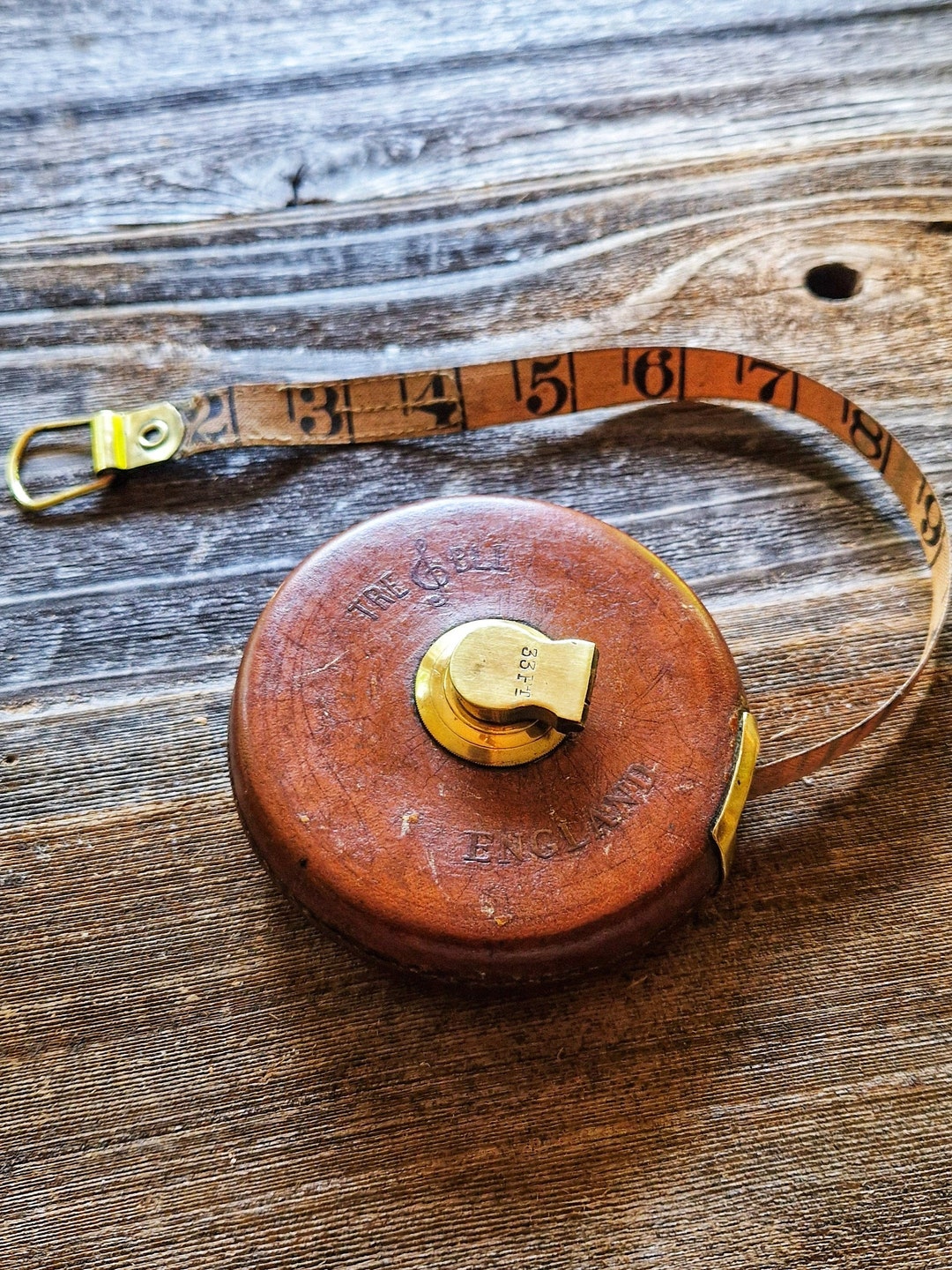 Handsome Vintage English Chesterman Tape Measure Vintage Tools - Etsy