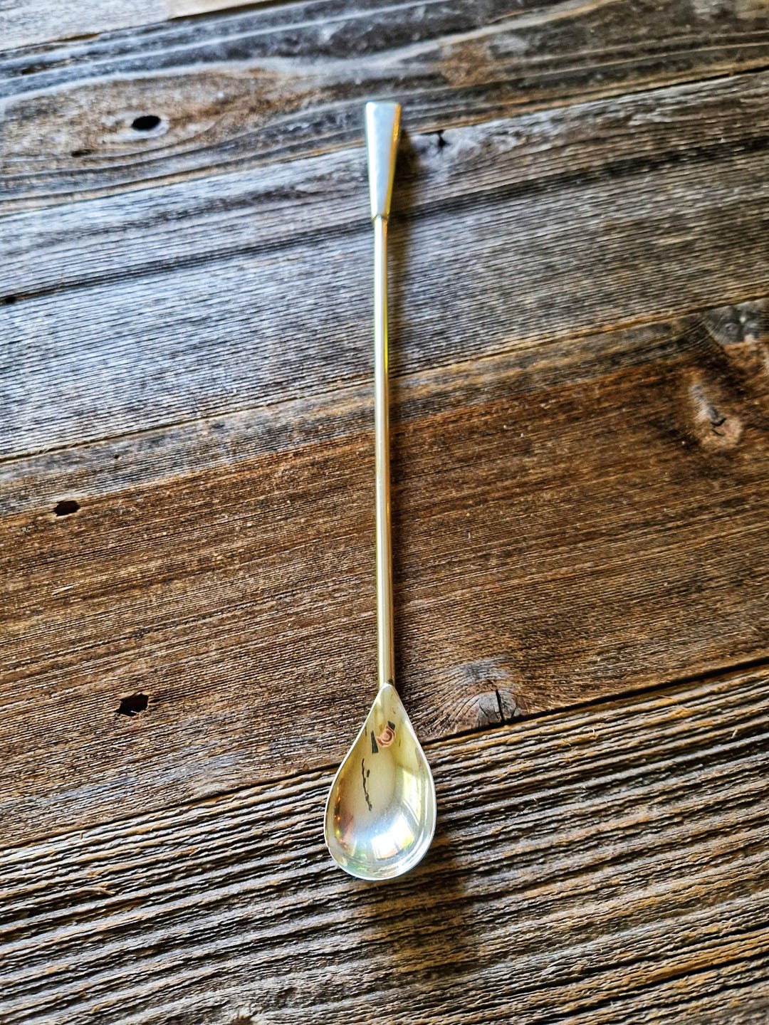 Elegant Art Deco Sterling Silver Bartender’s Spoon by John Hasselbring ...