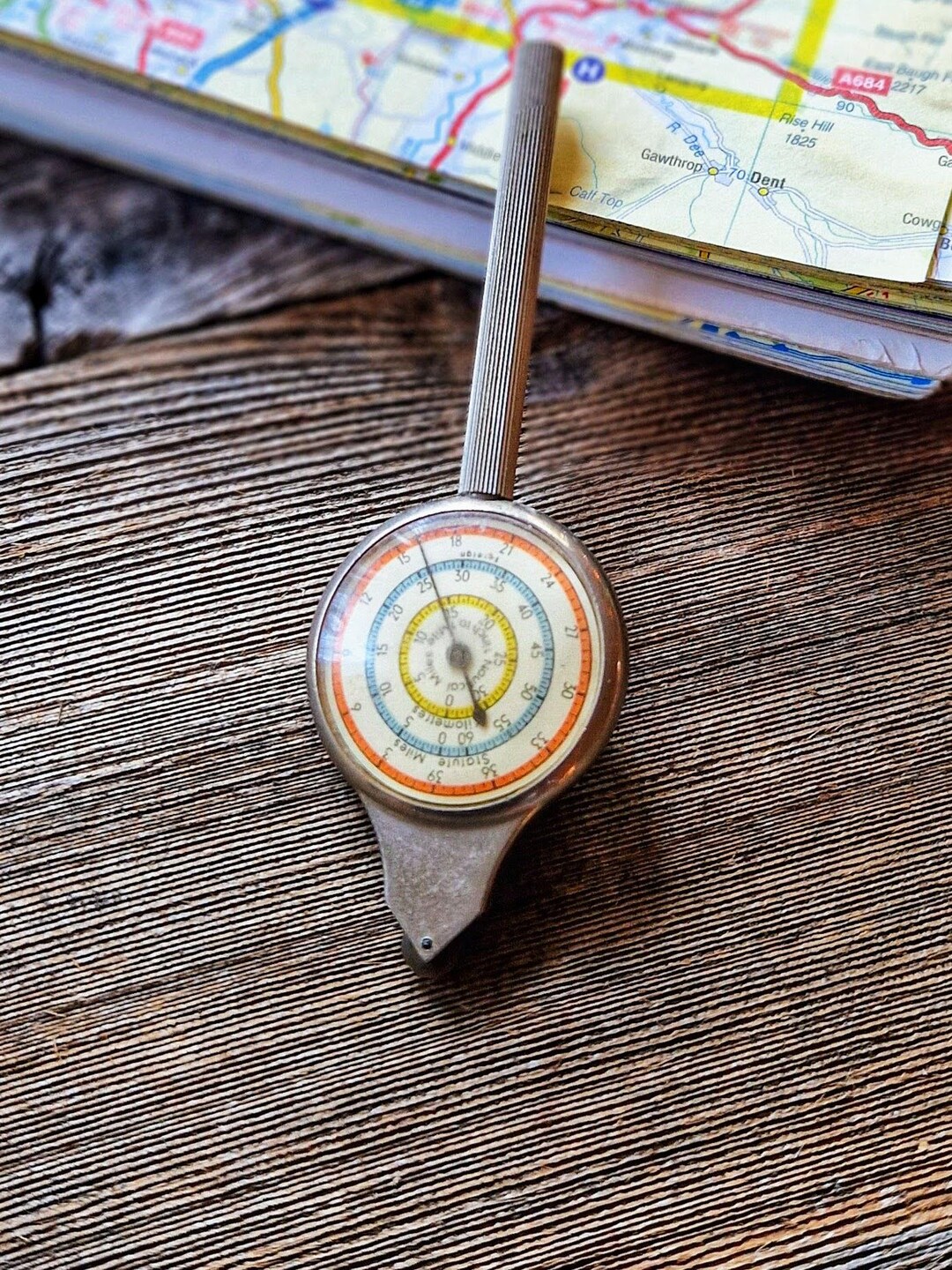 Retro 1960s German Pathfinder Map Measurer & Compass | Vintage Travel ...