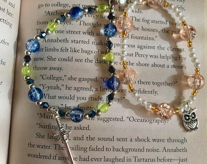 Percabeth | Annabeth Chase | Percy Jackson Bracelets - Etsy