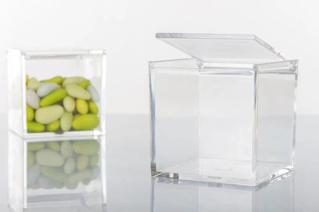 Transparent Plexiglass Box 6x6x6 for Ceremony Transparent Plexiglass ...