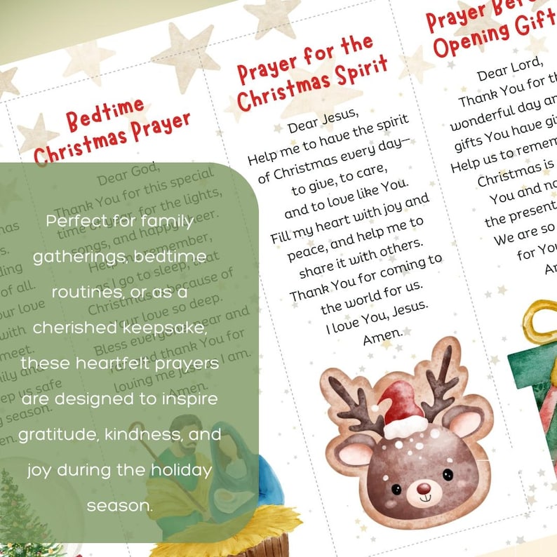 Christmas Prayers for Children Christian Prayers for Holiday Season ...