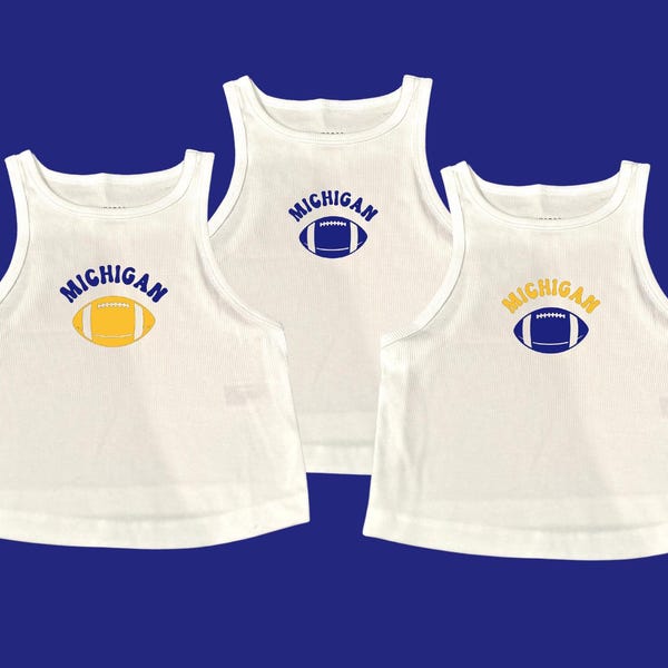 University of Michigan Tailgate Clothing - Etsy