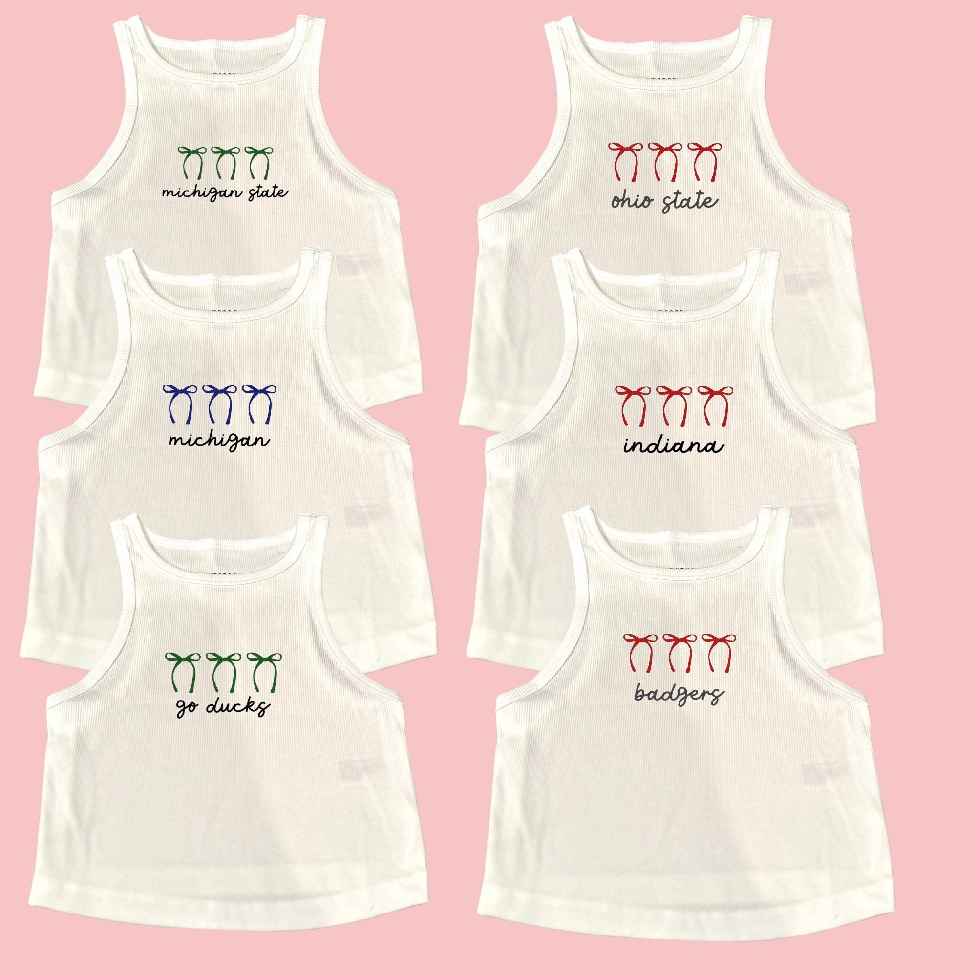 BOW Tanks: Msu Merch, Michigan State Tank Top, College, University of ...