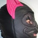 Leather Kitty Cat Full Hood, Womens/ Mens for Halloween Costume ...