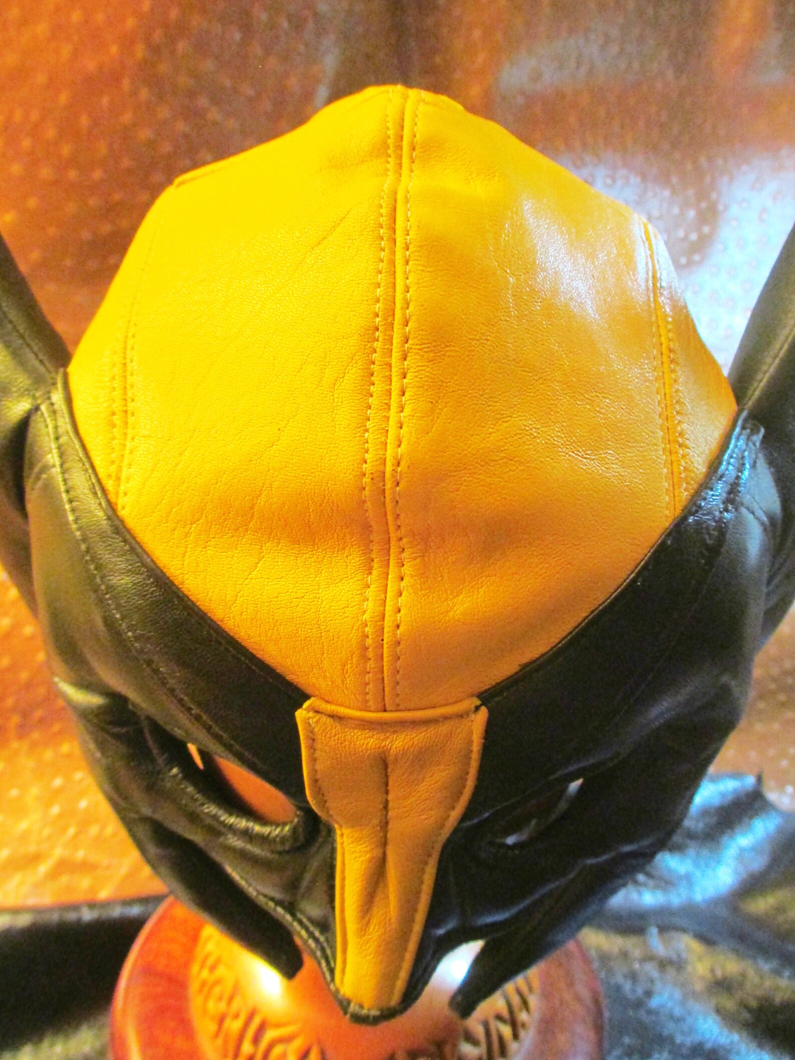 Wolverine Lambskin Leather Half Hood/ Mask Fetish Cosplay X - Etsy