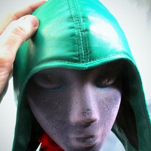 Diablo II shako Cosplay Hat Green Lambskin - Etsy