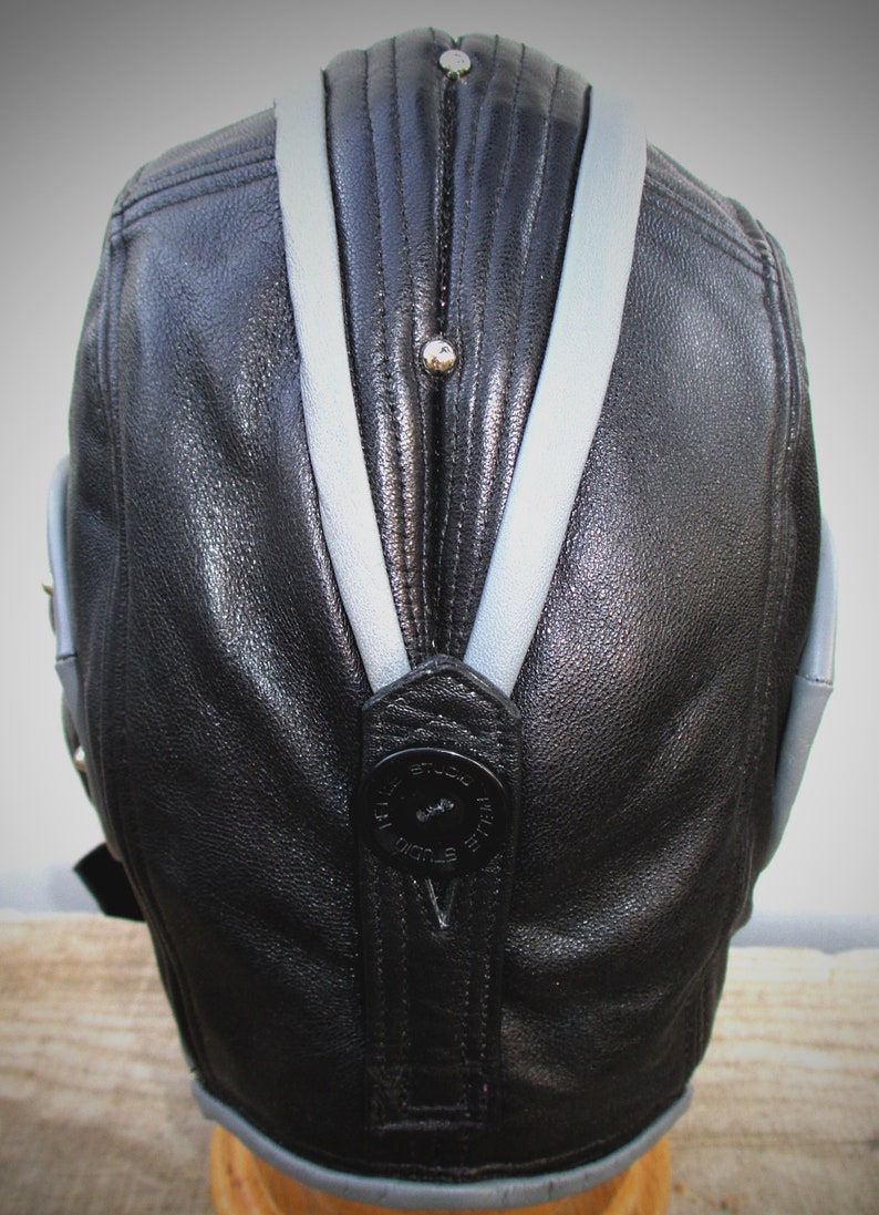 Retro swoop Men's Aviator Hat in Black/ Gray | Etsy