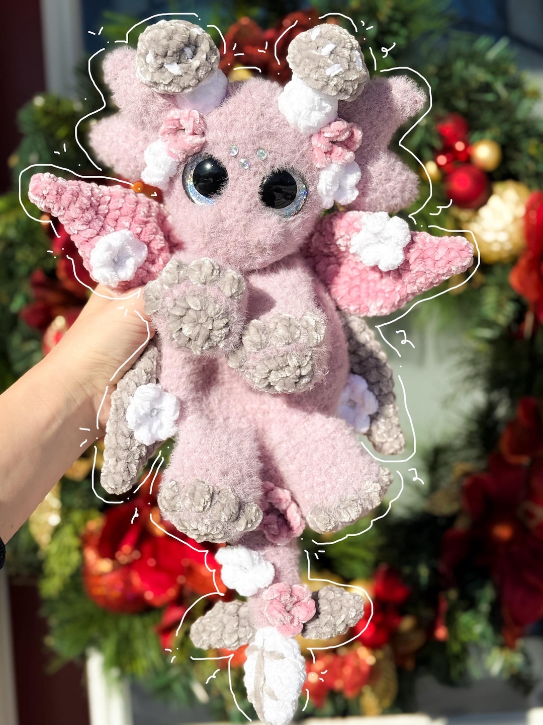 Fae the Fairy Dragon Snuggler (made to Order) - Etsy