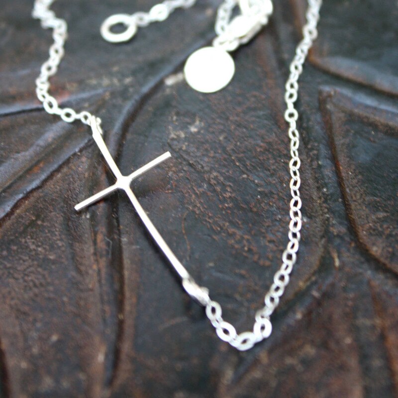Sideways Cross - Etsy