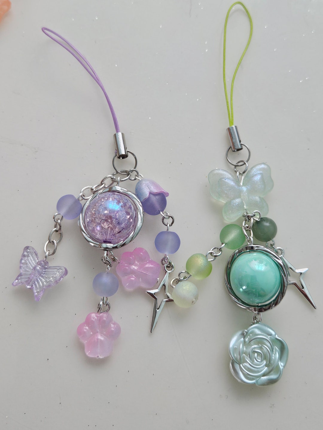 Custom Keychains/phone Charms - Etsy