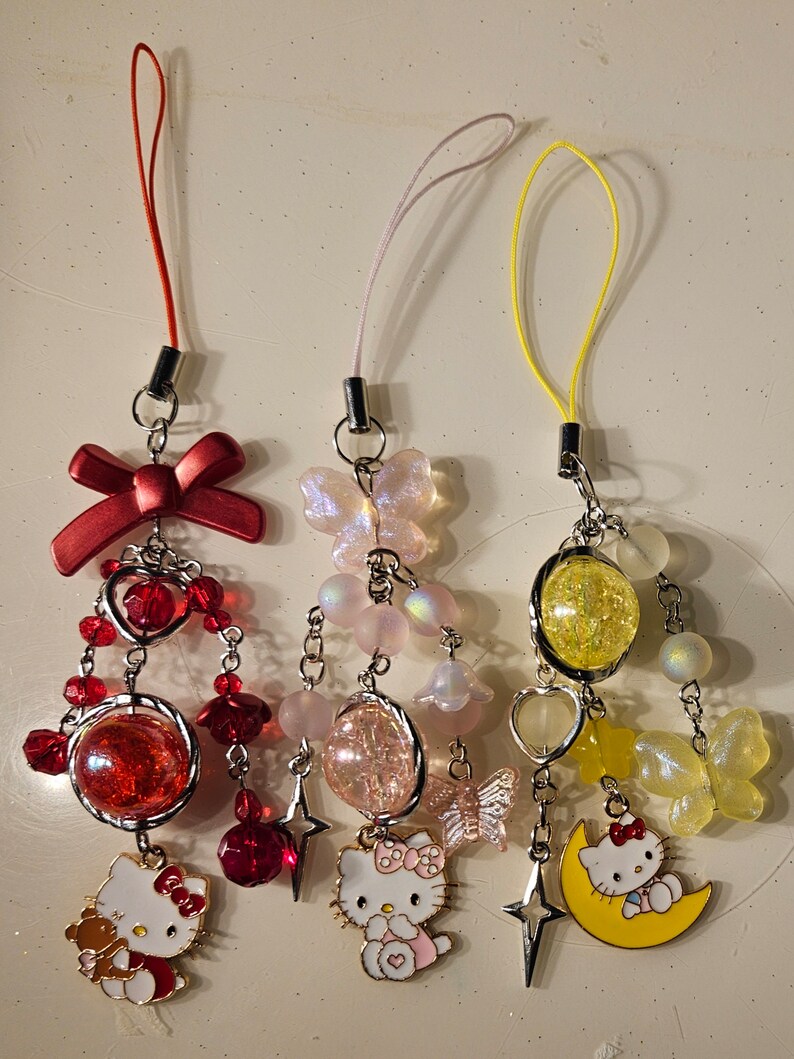 Custom Keychains/phone Charms - Etsy