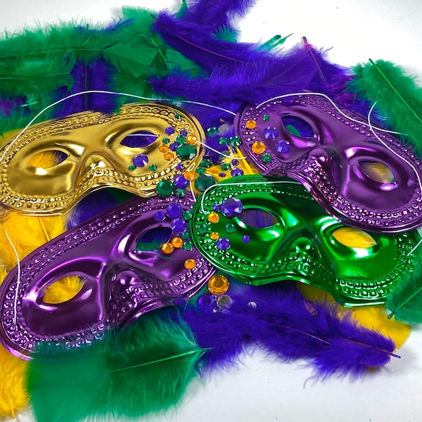Masquerade Mask Set - Etsy