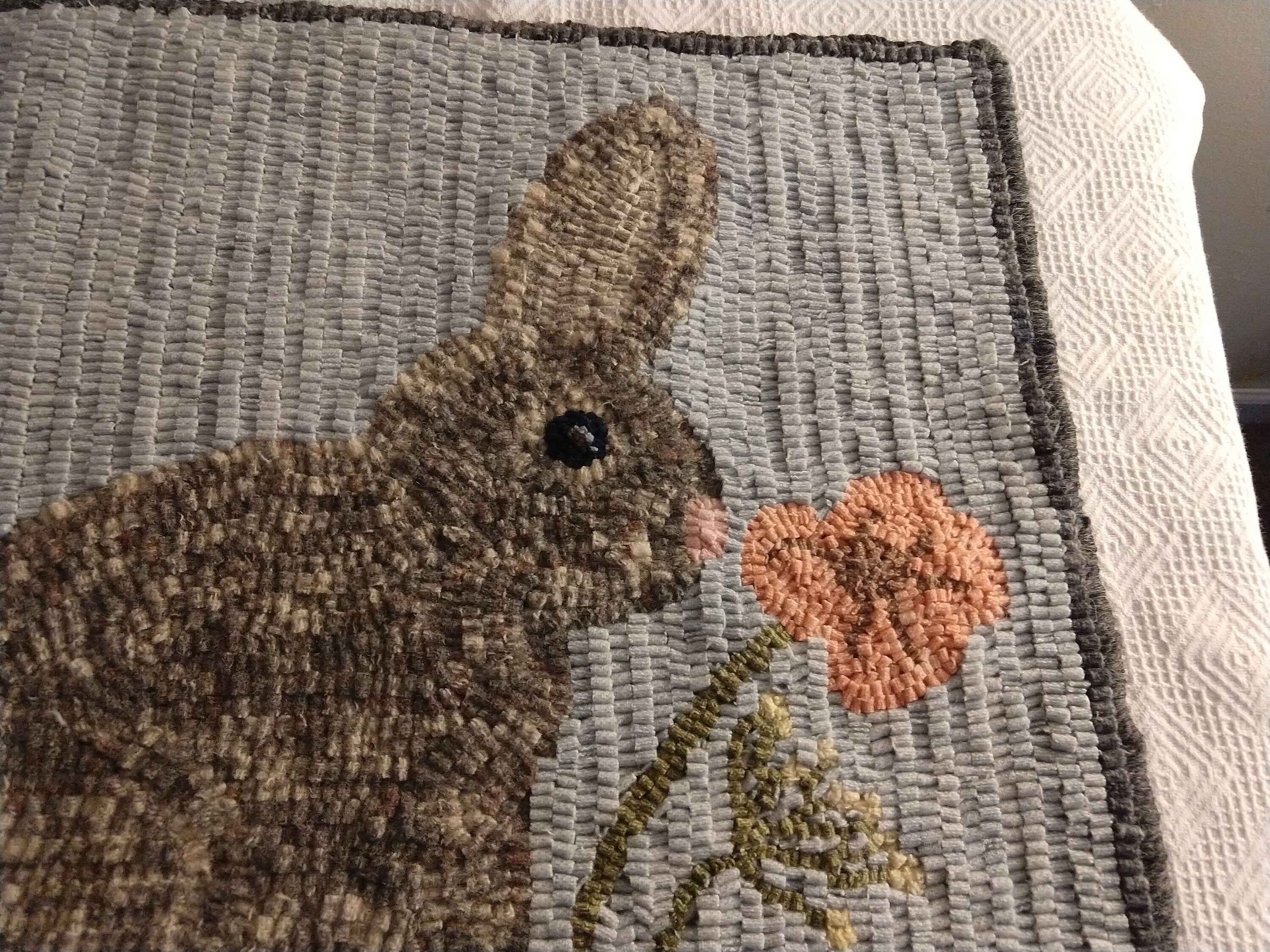 Spring Bunny Rug Hooking Pattern Only - Etsy