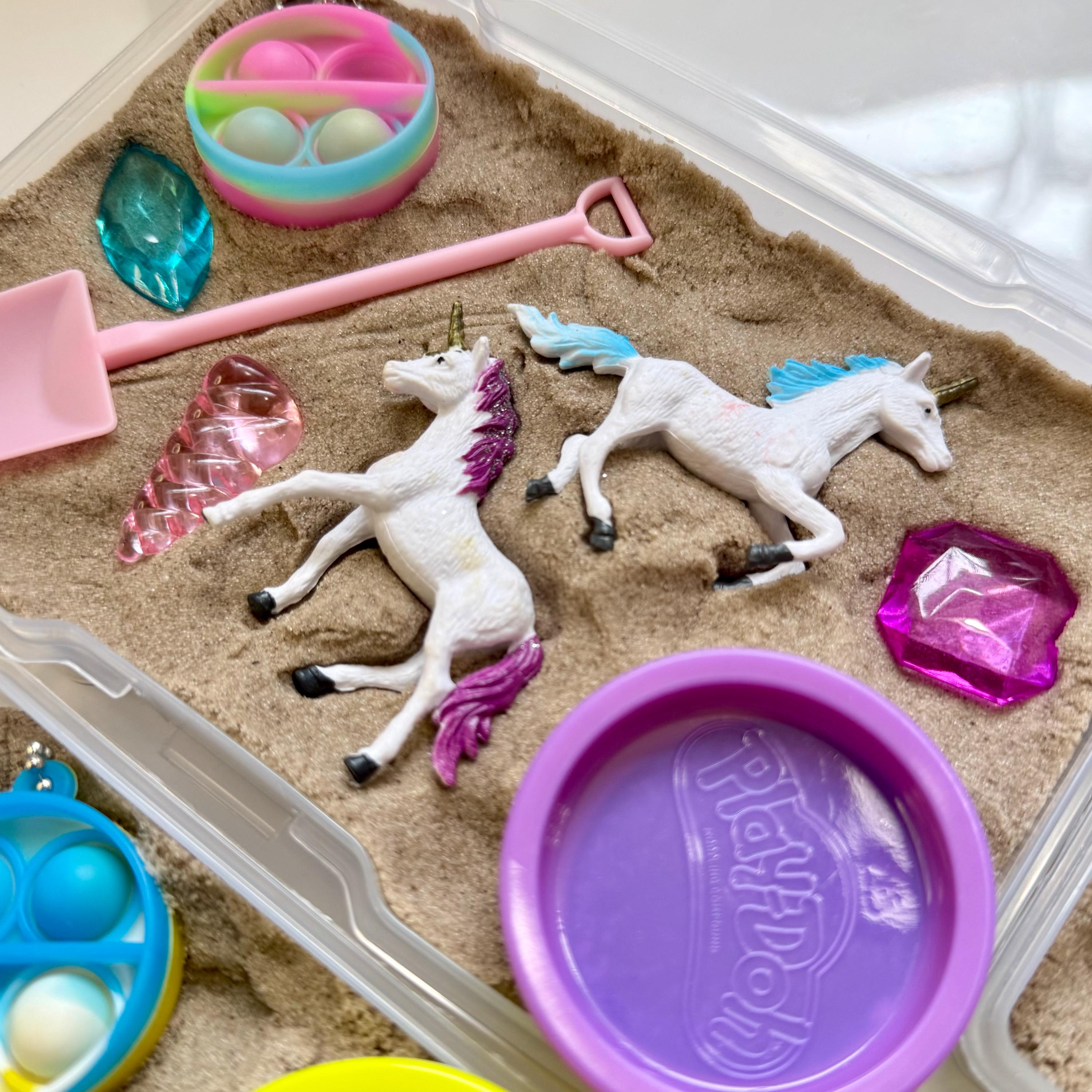 Themed Sensory Kit for Toddlers, Travel Sensory Box, Busy Box for Kids ...