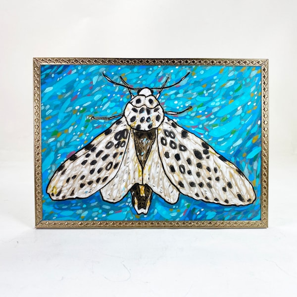 Leopard Moth - Etsy