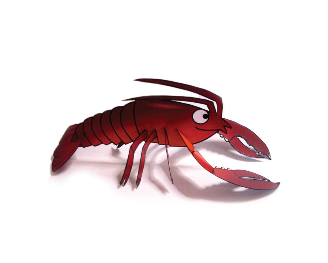 Lobster Postcards, Set of 8 "mail a Lobster" Postcards - Etsy