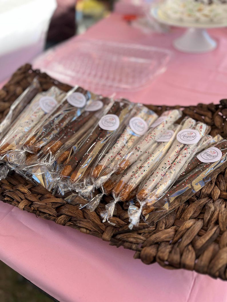 Chocolate Covered Pretzel Package - Etsy