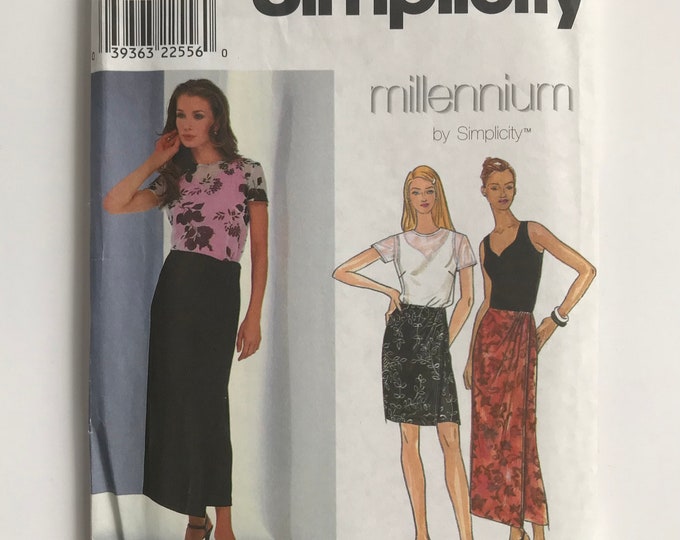1990s UNCUT Simplicity Millennium Sewing Pattern 8545 / Womens ...