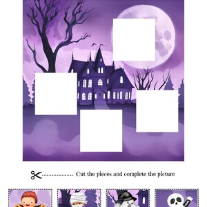 Halloween Activity Book, Math Activity Book, Halloween, Coloring Pages ...